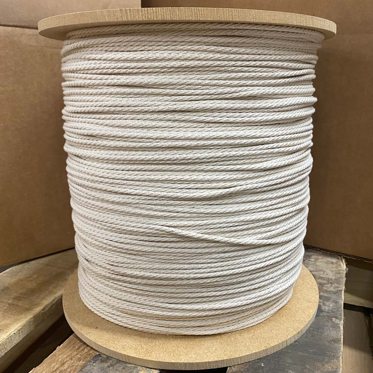 1/8" Solid Braid Unpolished Cotton Sash Cord x 1000' – Phoenix Rope ...