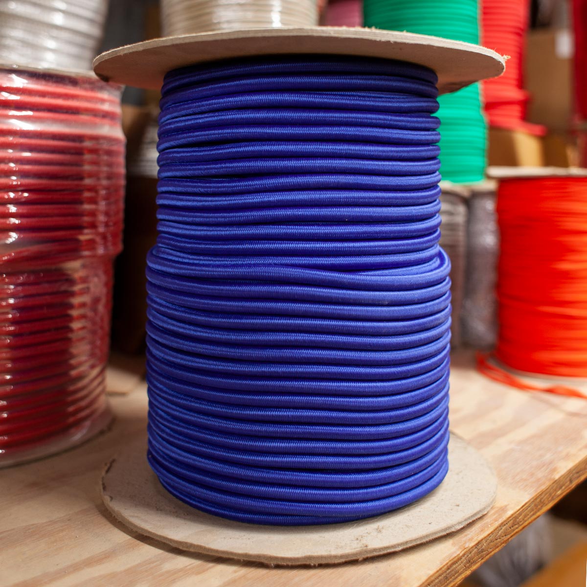 Blue Shock Cord – Phoenix Rope & Cordage