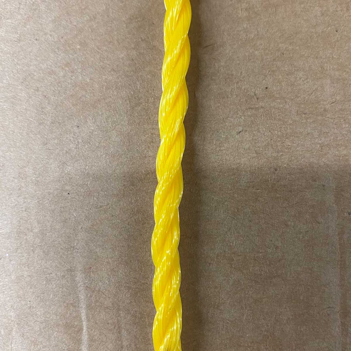 3/16" Yellow 3-Strand Twisted Polypropylene - 600' Spool – Phoenix Rope ...