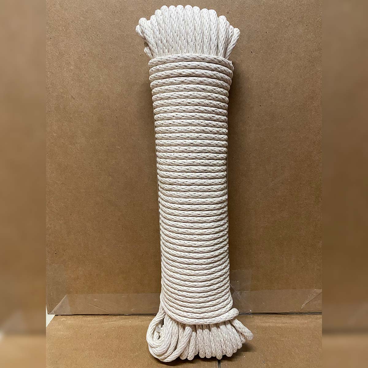 #7 Solid Braid Polished Cotton Sash Cord- 7/32" x 100' – Phoenix Rope ...