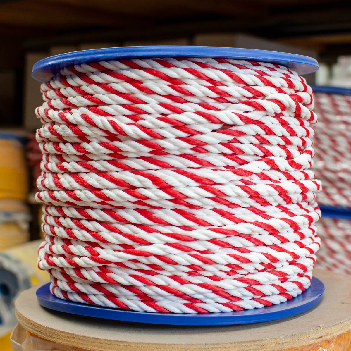 Red & White 3-Strand Twisted Polypropylene – Phoenix Rope & Cordage
